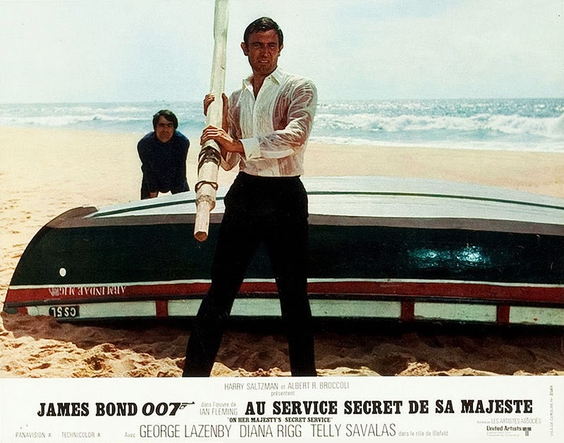 Illustrated 007 - The Art of James Bond: French OHMSS Lobby Cards