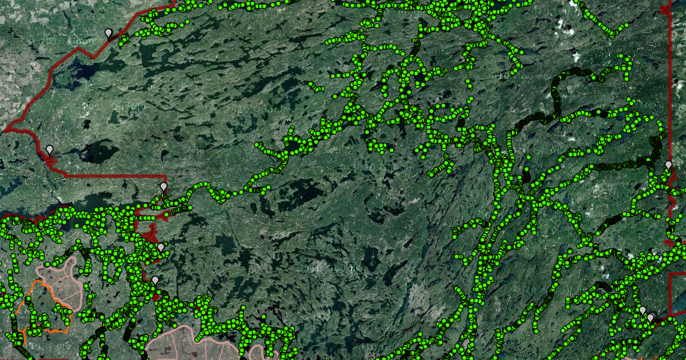 Paddle Planner.com Blog: RouteFinder Fixed and Quetico Route Update
