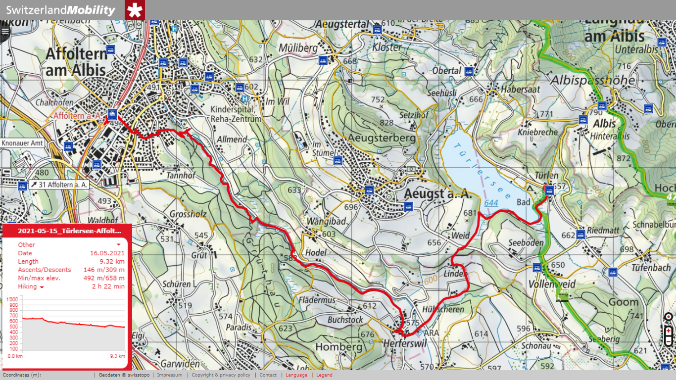 Hiking in Switzerland – Gabrielle and Urs: Easy Walk near the Albis ...