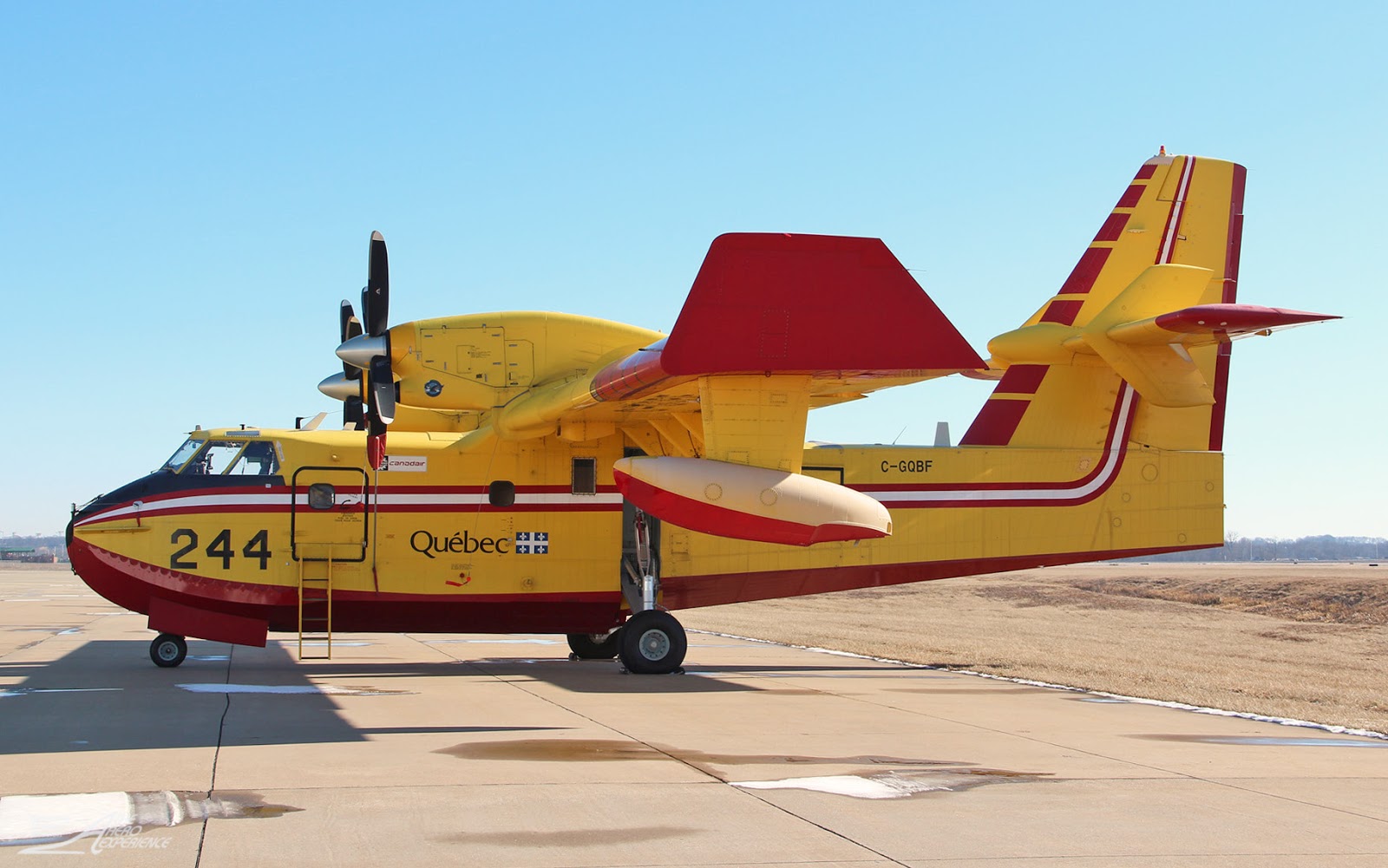 The Aero Experience: Canadian Fire Fighting Aircraft Make Stop at St ...