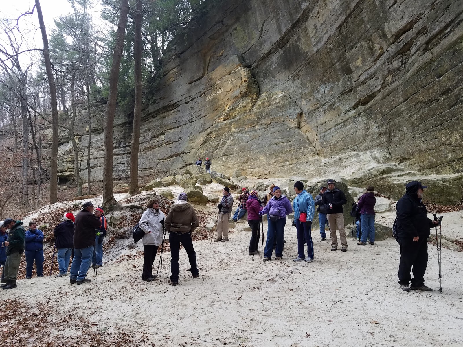 Hike Starved Rock: Dec. 21, 2017 St. Louis Canyon, Sac, Kickapoo and ...