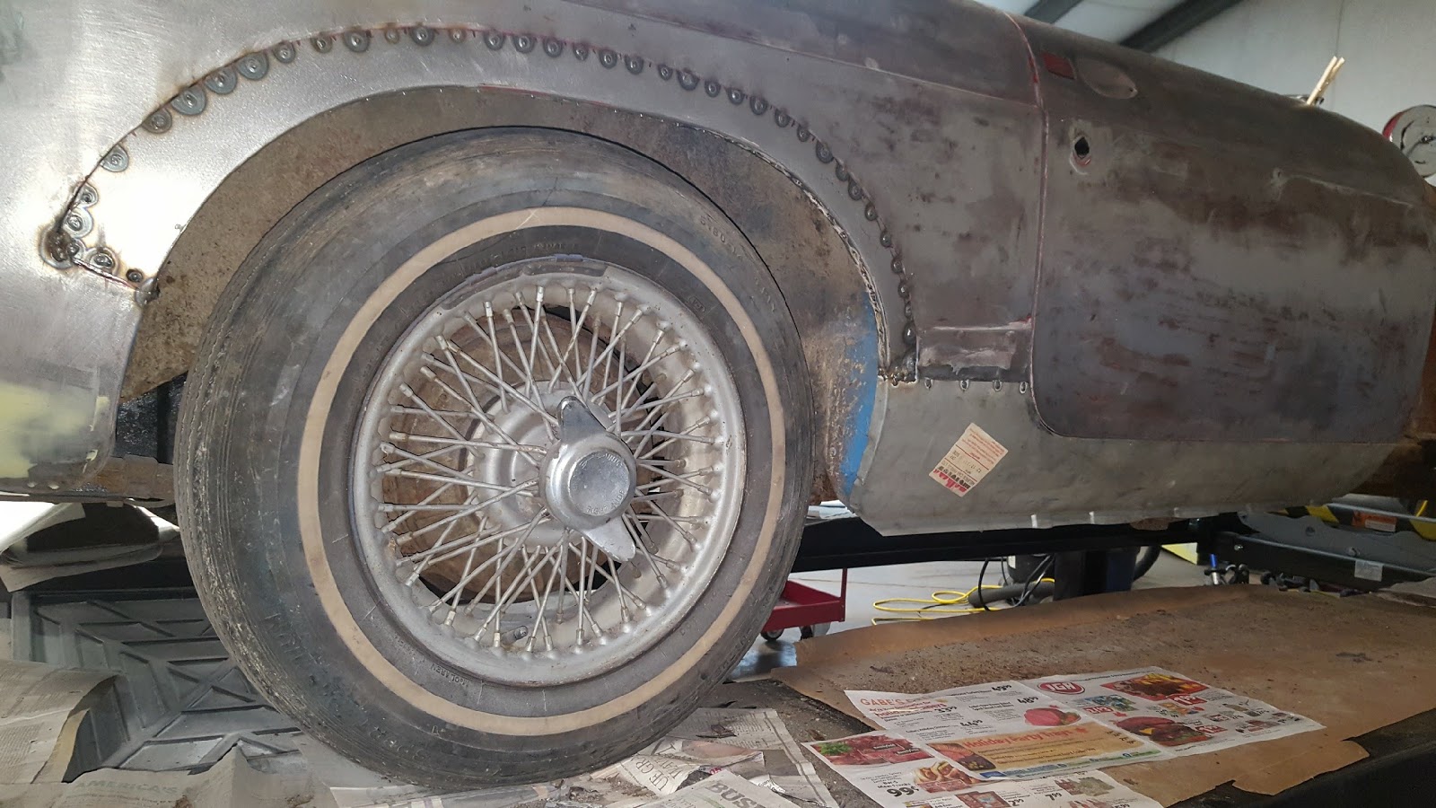 1964 MGB: Prep sure takes a lot of time!