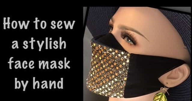 face mask pattern Lilly