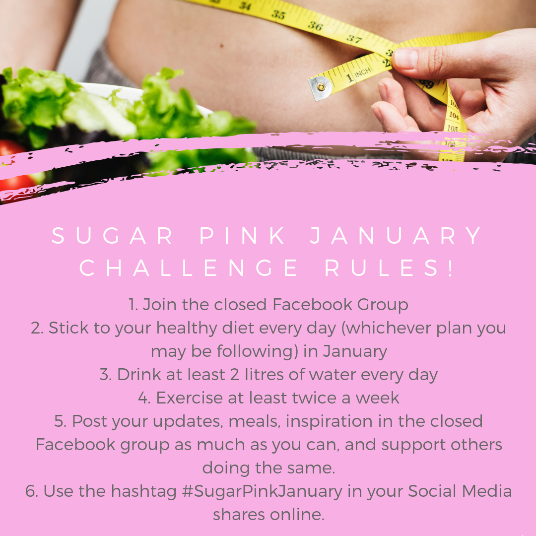 Sugar Pink January 2020 Challenge | Sugar Pink Food - Healthy ...