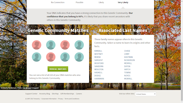 Genea-Musings: First Take on AncestryDNA Genetic Communities