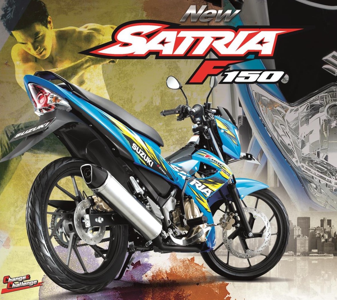 CONTOH DAN GAMBAR SELURUH MOTOR SUZUKI FU - PIAK OTOMOTIF