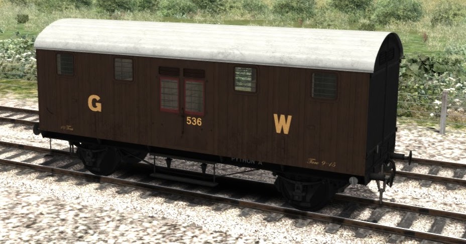 Victory Works: GWR County (1000 Class): Parcels Vans
