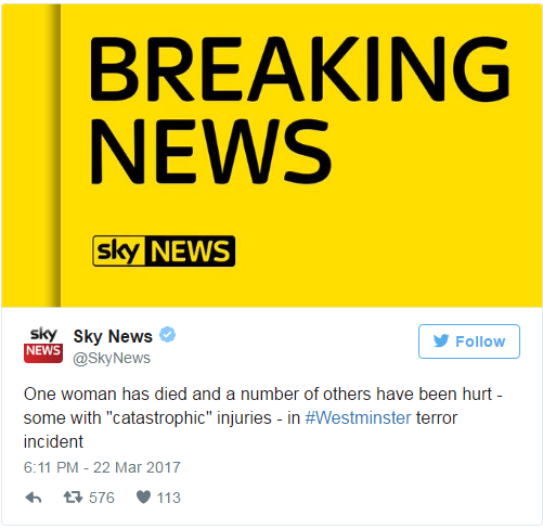 ΤΩΡΑ...!!! SKY NEWS - ΒΒC: ΜΙΑ ΝΕΚΡΗ ΣΤΗ ΓΕΦΥΡΑ ΤΟΥ ΓΟΥΕΣΤΜΙΣΤΕΡ ΣΤΟ ...