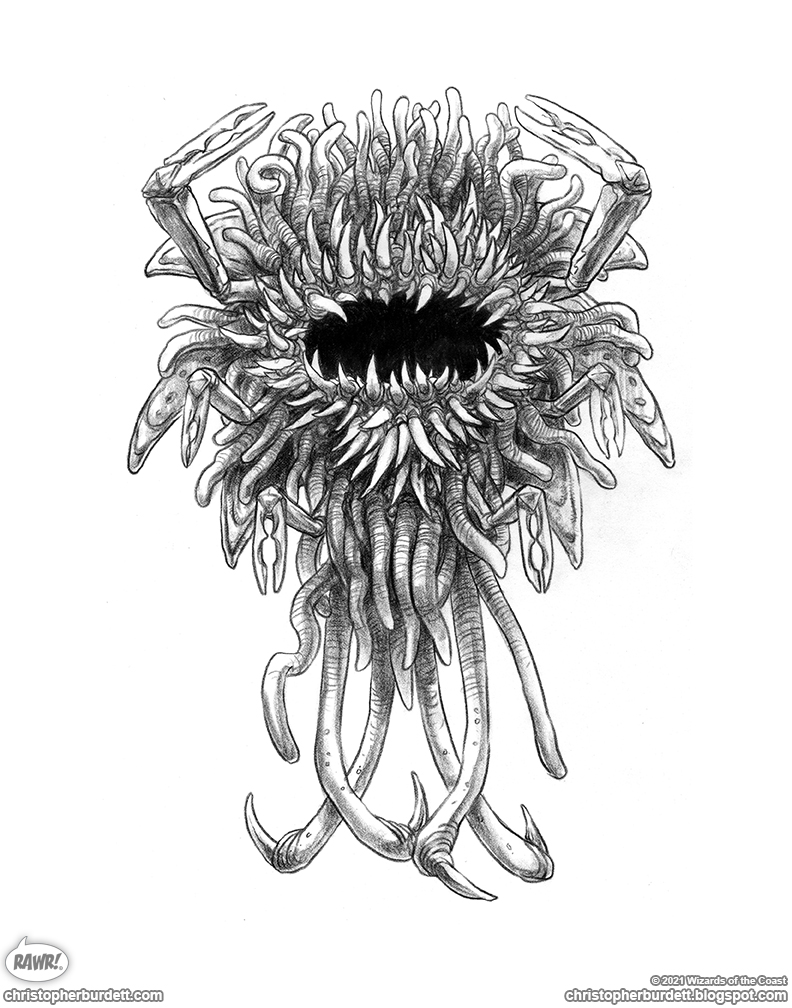 The DOODLES, DESIGNS, and aRT of CHRISTOPHER BURDETT: Carrion Stalker ...