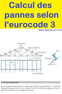 Calcul des pannes selon l'eurocode 3