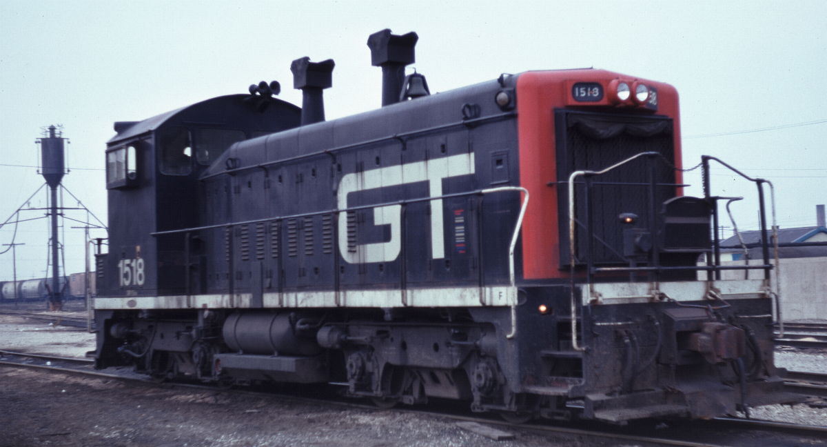 Eddie's Rail Fan Page: Grand Trunk Western Railroad EMD SW 1200 diesel ...