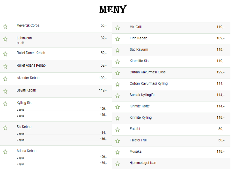 Spisesteder Oslo: Istanbul Restaurant Oslo - Oslos Beste og Billigste!!