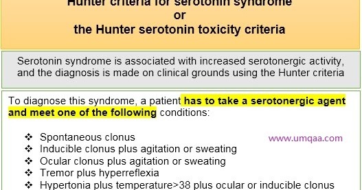 What is serotonin syndrome?