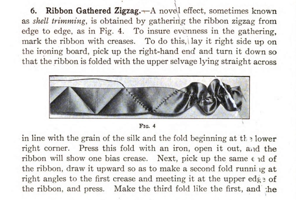 The Sewphisticate: "Purled" or Ruched Ribbon Trim