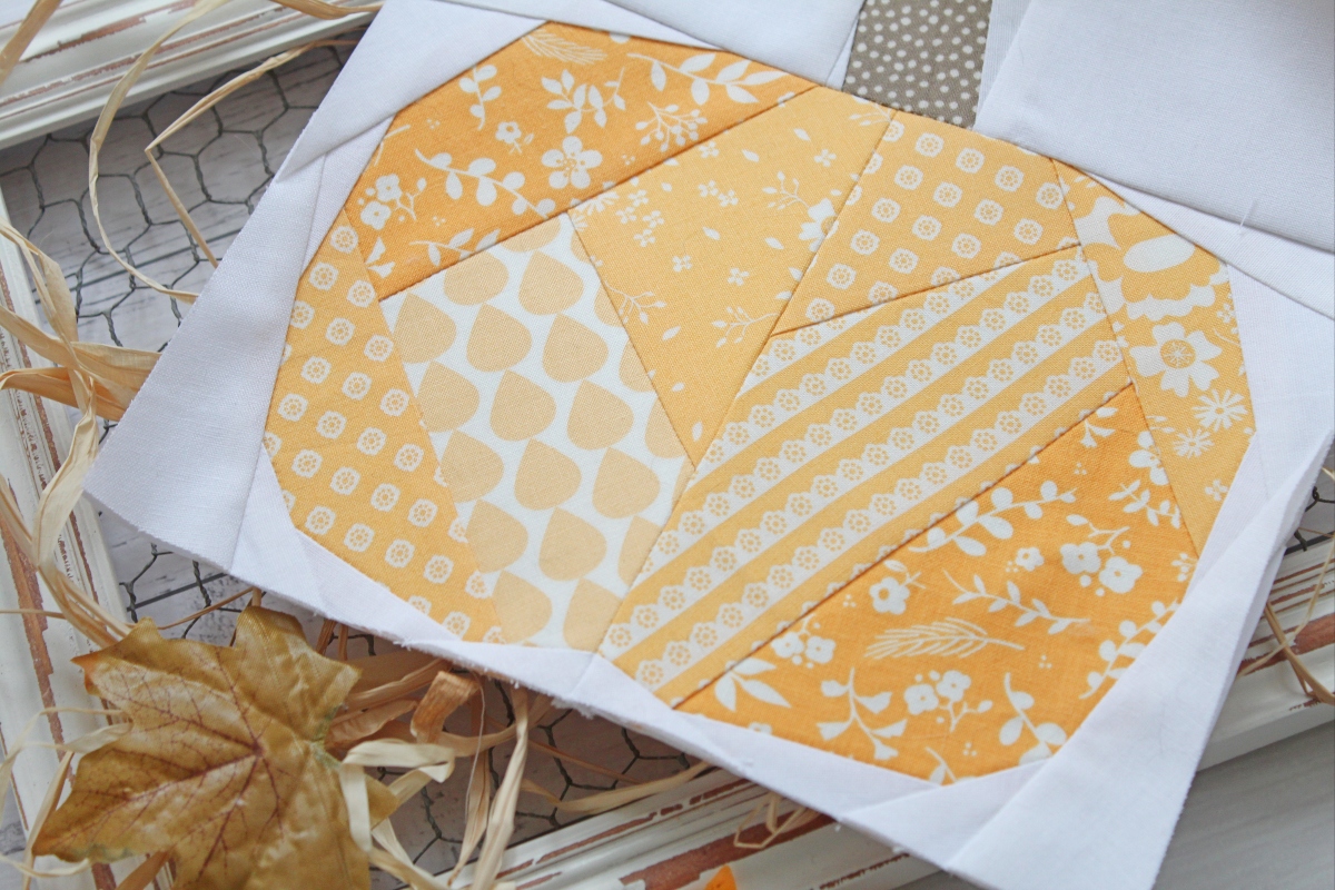 {Free Block Pattern} Pumpkin Block - 3 Sizes (6', 8" & 10 ...