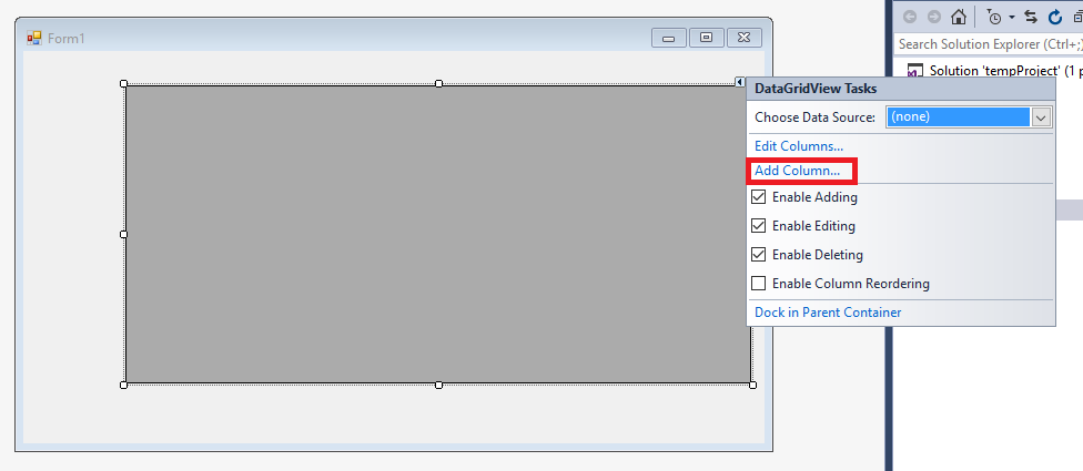 Add Button Column in DataGridView Add Button Column in DataGridView