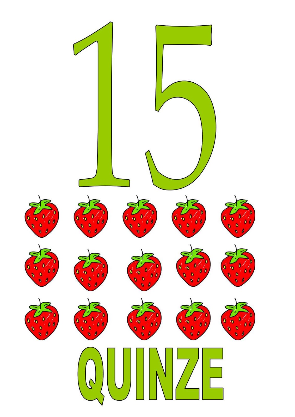 Cartazes dos números Cards coloridos e ilustrados com os números e as ...