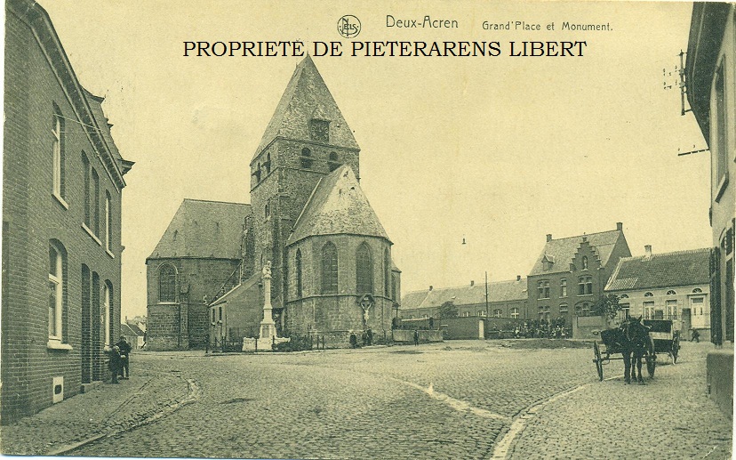 CARTES POSTALES - Deux-Acren: LA GRAND PLACE D'ACREN