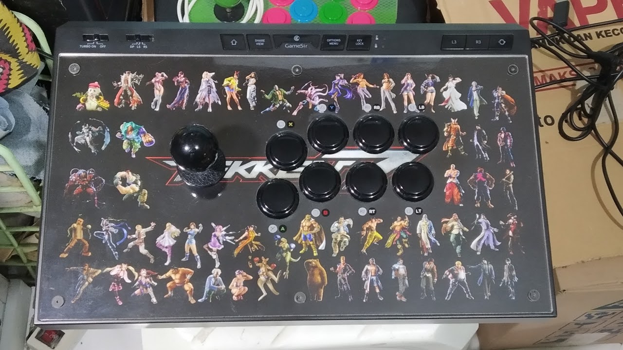 Keoliz Arcade Sticks: Modded Gamesir C2 - JoyMOT(Joystick & Mod Throwback)