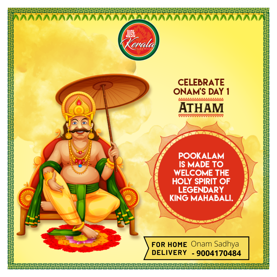 CELEBRATE ONAM DAY 1 ATHAM