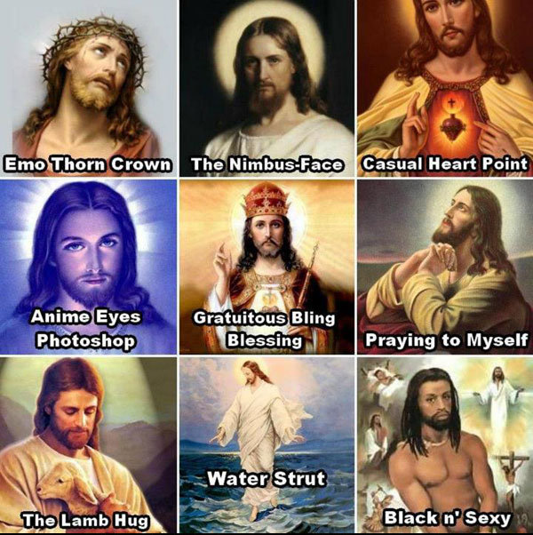 Gnu Atheism: Jesus poses
