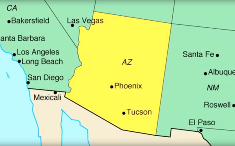 Learning English: USA. #3 Arizona