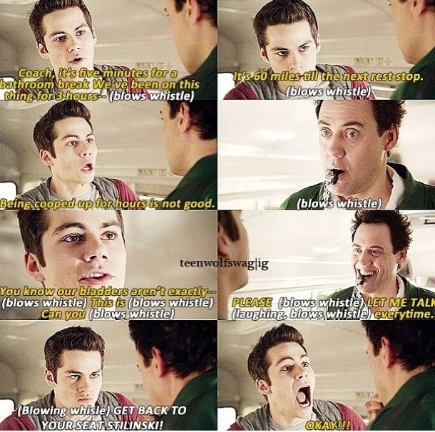 Funny moments of stiles stilinski | Top TEN