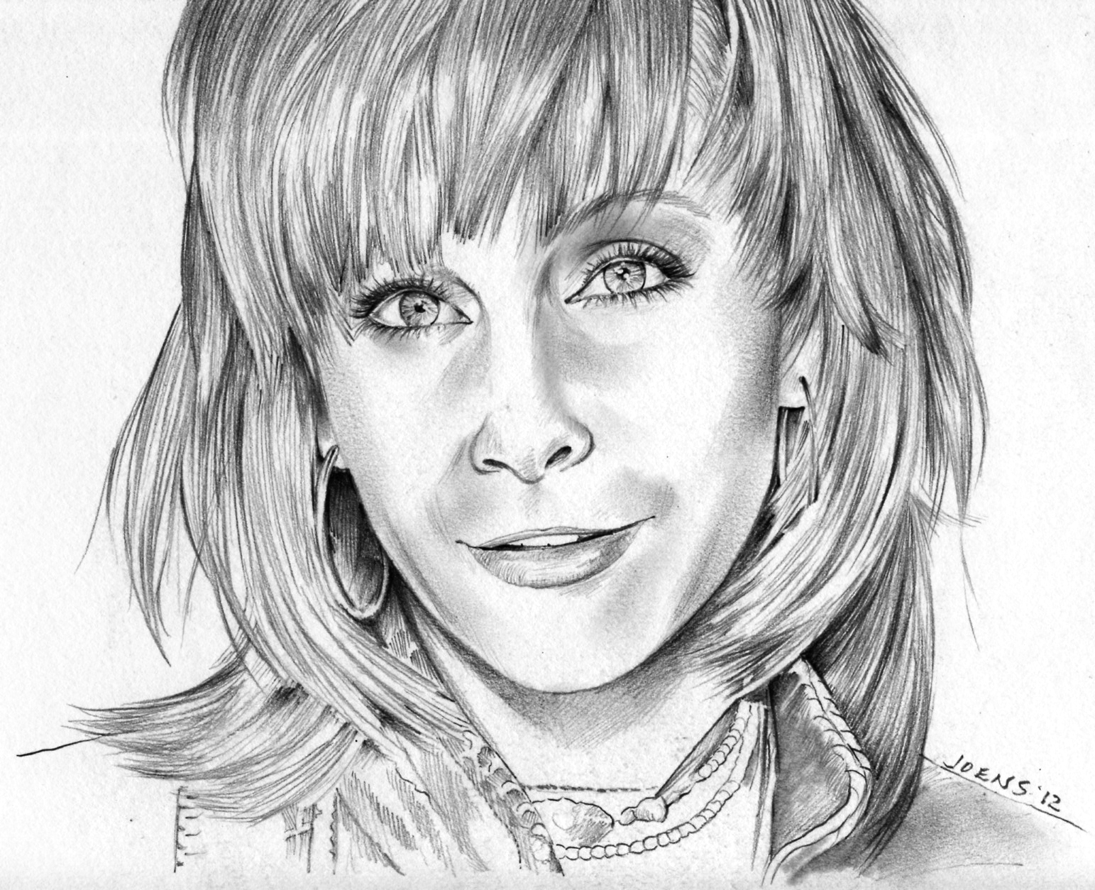 Sketch of the Day: Reba McEntire