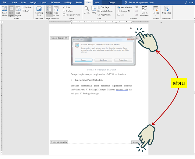 Panduan Lengkap Mengenai Header dan Footer di Word 2019 - TeachMeSoft