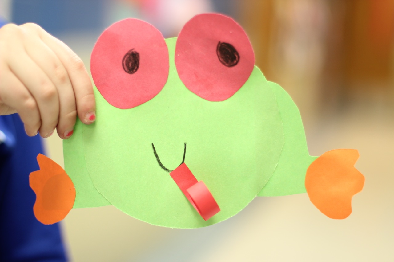 Red Eyed Tree Frog Paper Plate Craft at Francis Carey blog