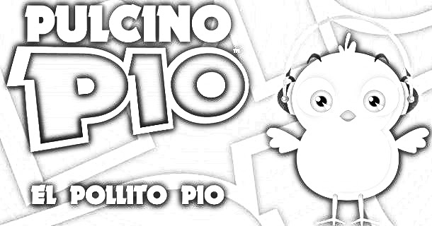 Pinto Dibujos: Videos del pollito pio para colorear