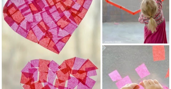 Sticky Heart Collages