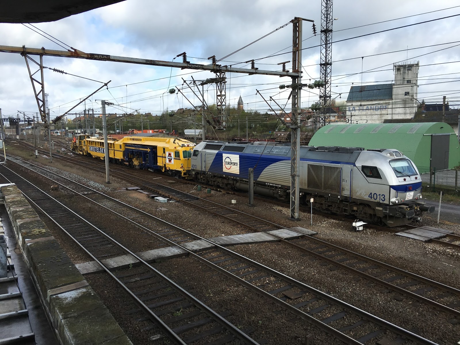 LA PASSION DU TRAIN: SWIETELSKY + EUROPORTE à Hazebrouck