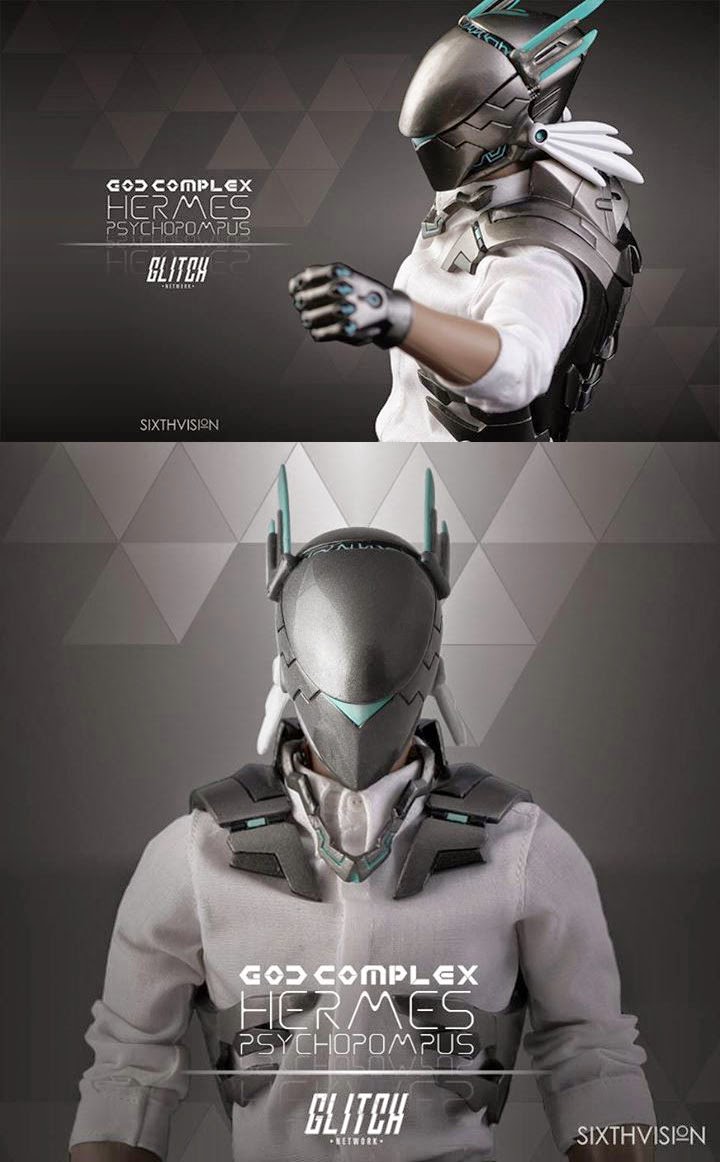 GLITCH Network & God Complex 1/6 for #TTF2014 Taipei Toy Festival