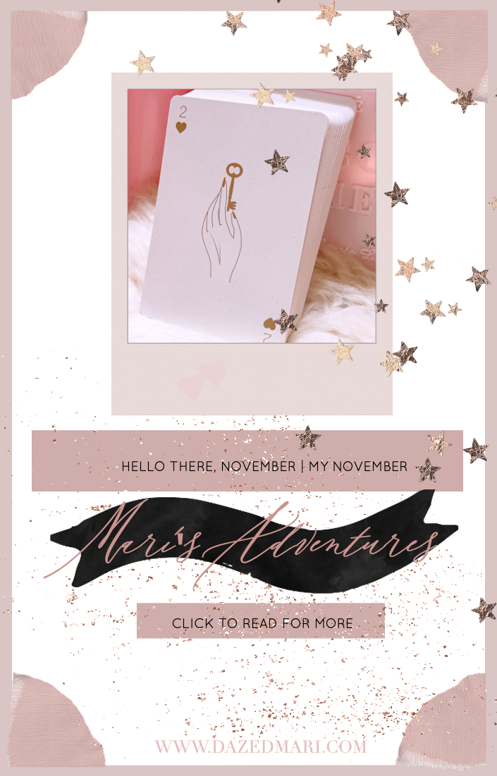Hello there, November | My November | Dazed Mari