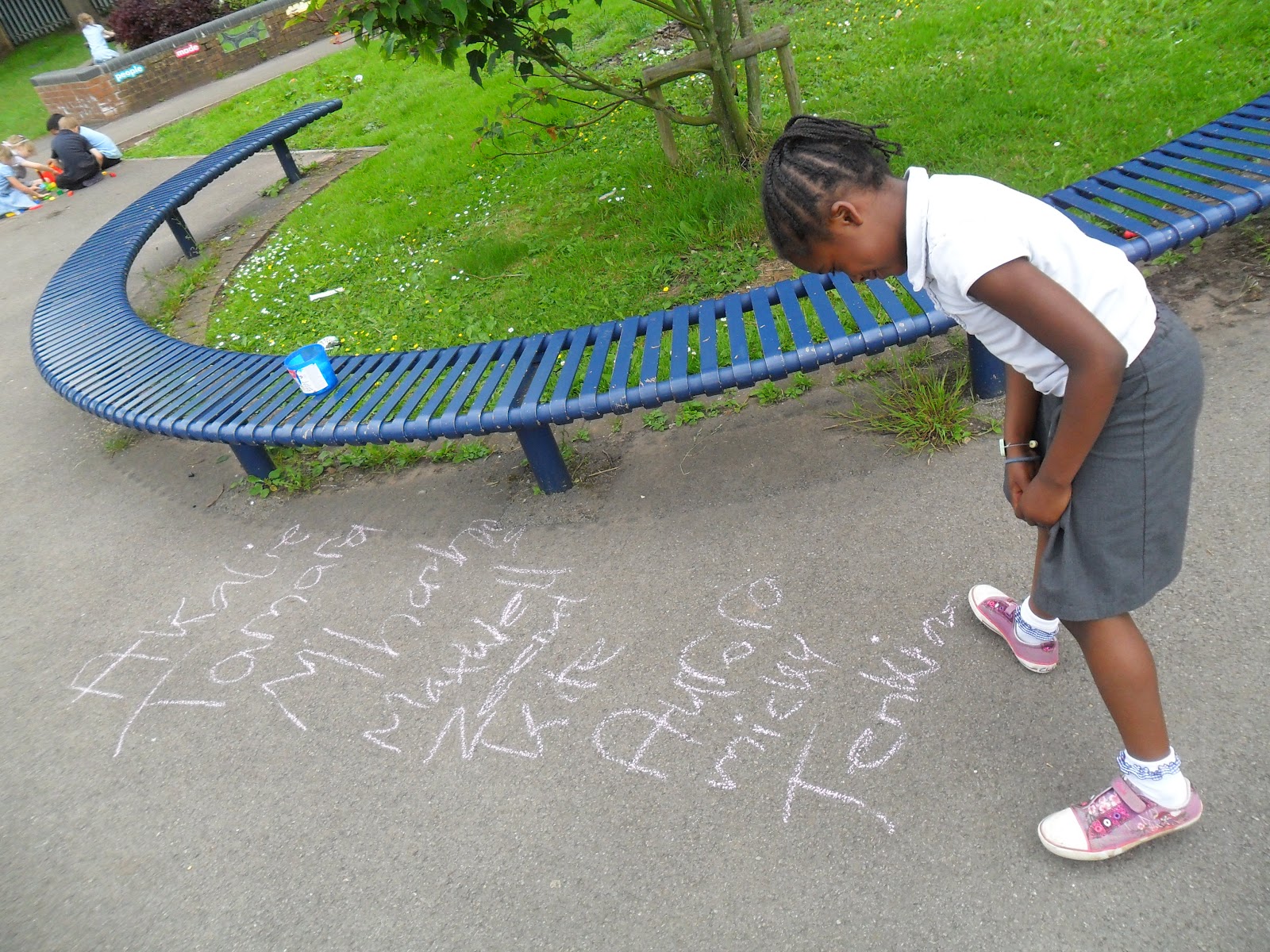 Begbrook Primary School Year 1: Outdoor learning in Year 1!