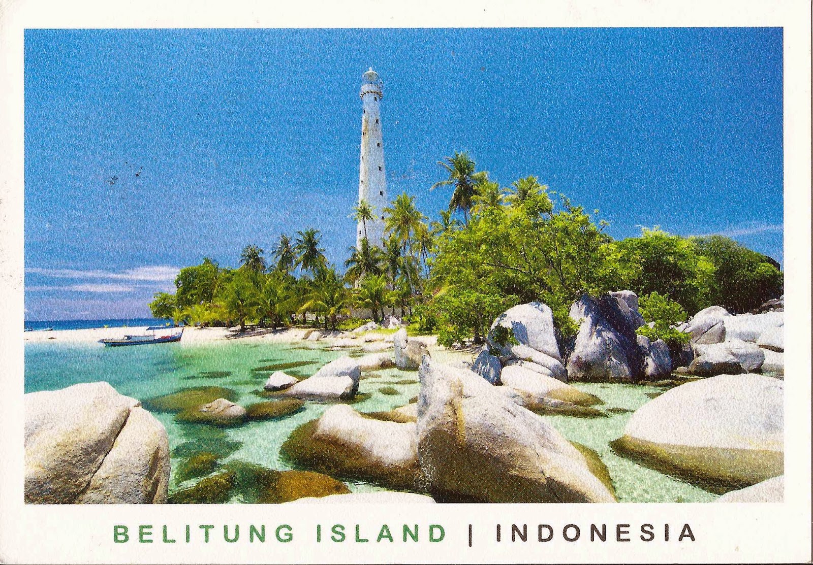 A Journey of Postcards: Belitung Island and Lighthouse | Indonesia
