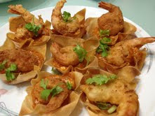 Culinary Kitchenette: Prawns in Chilli Crab Sauce by Chim Geok Ping