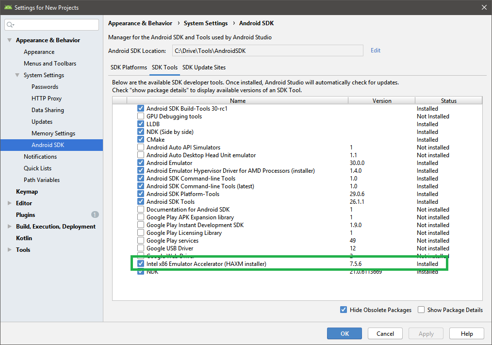 Nandhan's: How to Install HAXM in Android Studio Nandhan's: How to Install HAXM in Android Studio