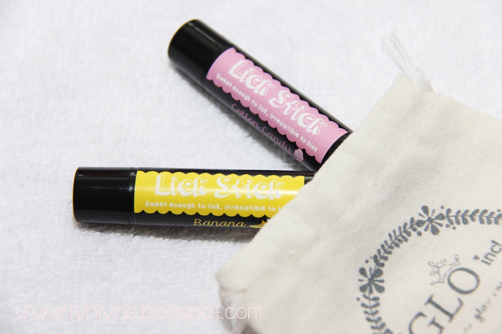 GLO Inc Lick Stick in Banana and Cotton Candy - ♥ WONDERFULLYN : all ...
