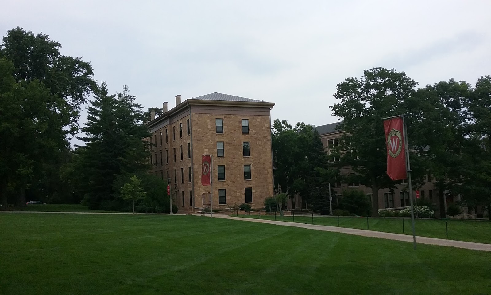 Chuck Ditzler: John Muir's wooden Clock-Desk in lobby of Wisconsin ...