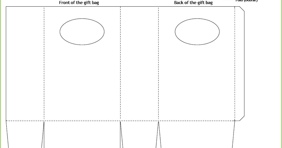 Nashi Tutorials: DIY: Easy Paper Gift Bag