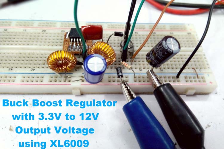 Buck Boost Regulator using XL6009 - Dijital Elektronik Arduino Devre ...