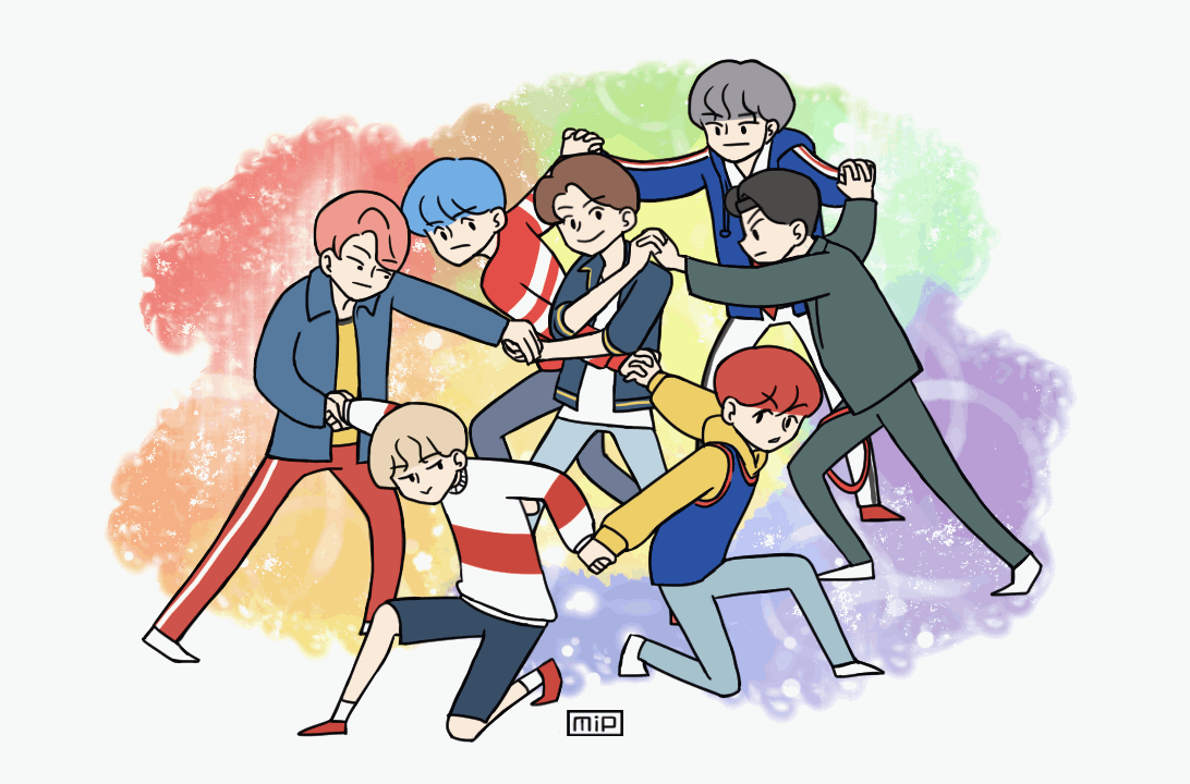 Bibi Leitura : BTS - GIFS Animados