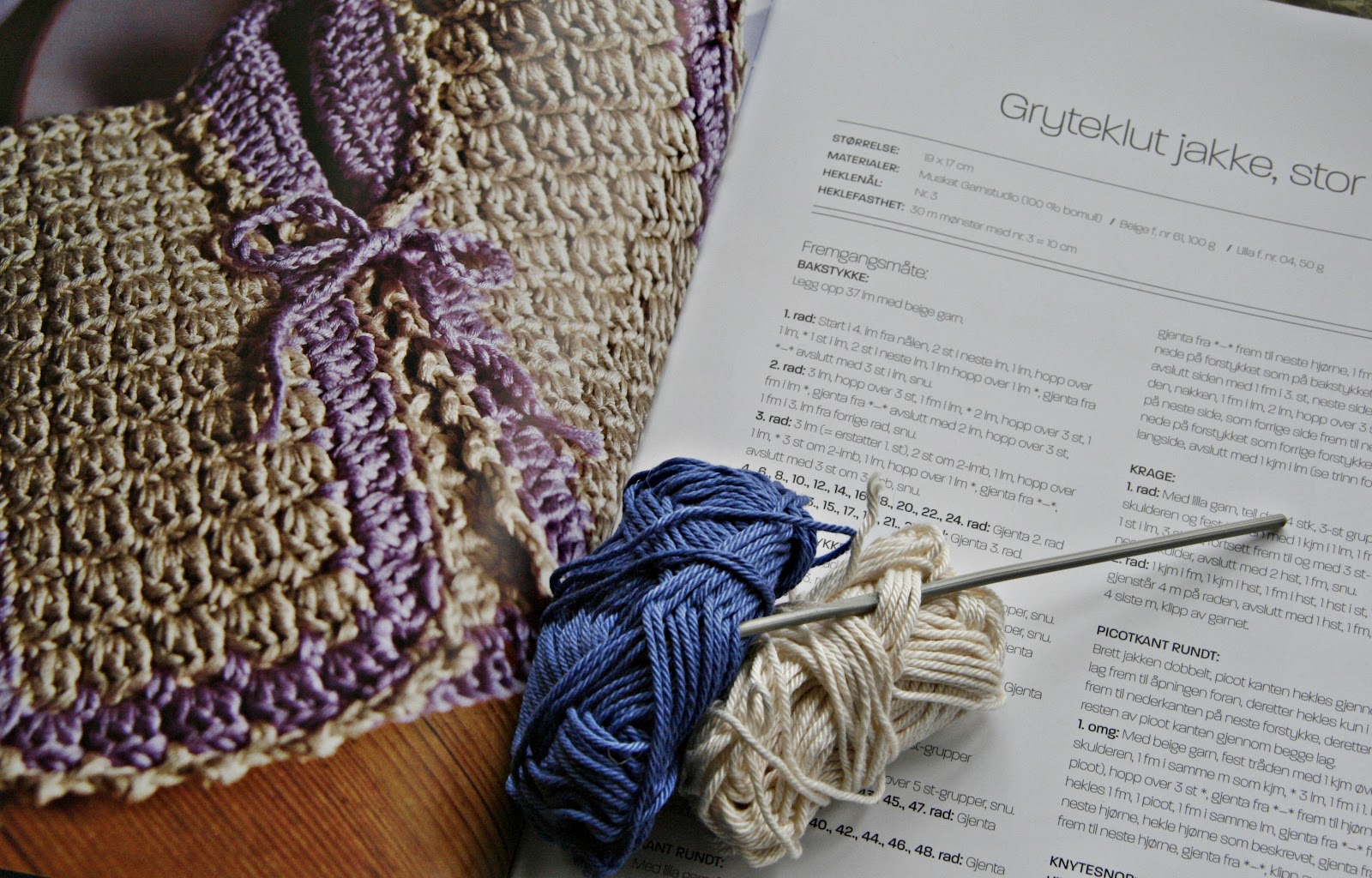 Bentes Quiltehage: Om hekling og pioner