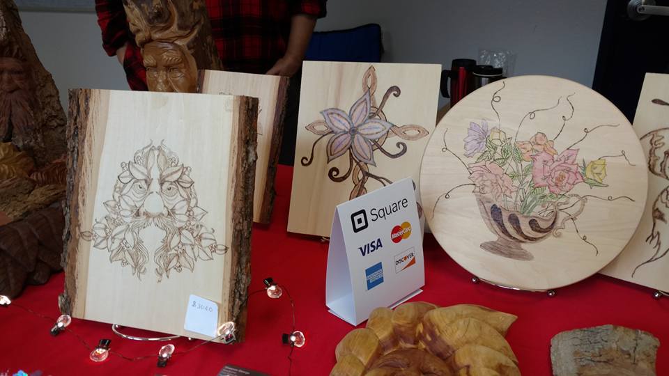 Knotty Wood Spirits: Oak Park Craft Fair 2017