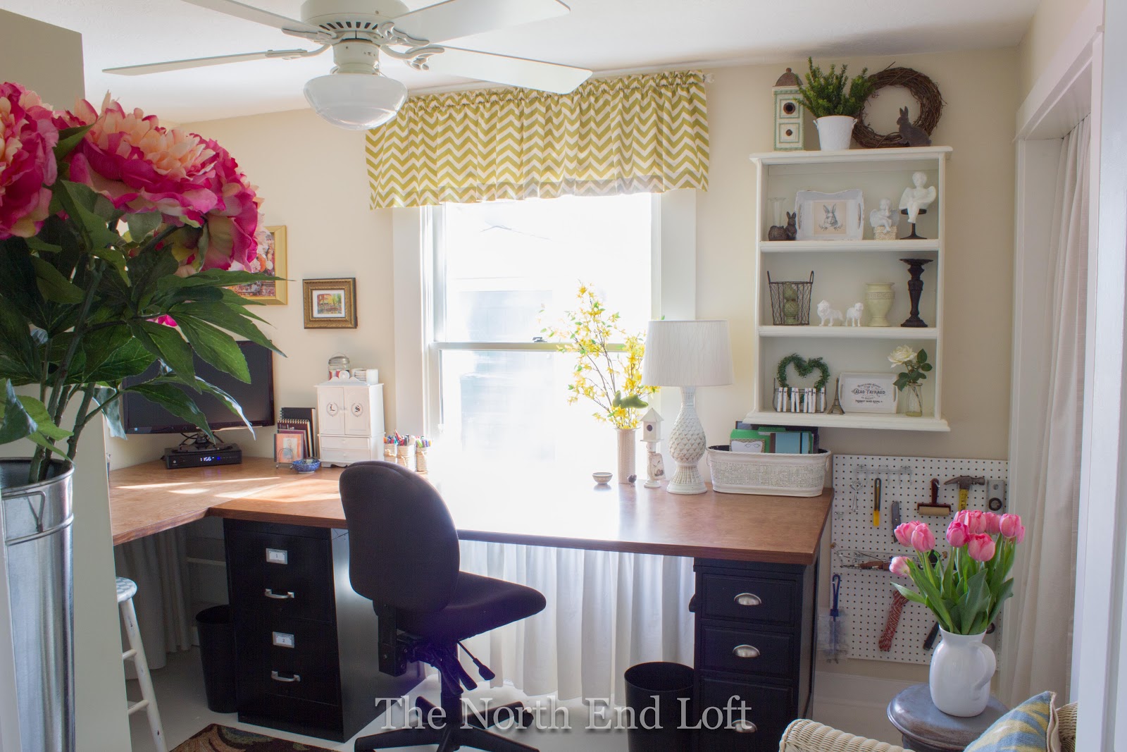 The North End Loft: My New Craft Room!