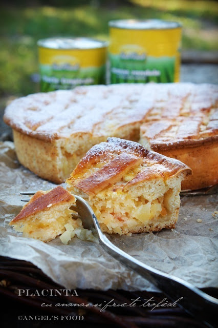 Angel's food: Placinta cu ananas si fructe tropicale Sun Food