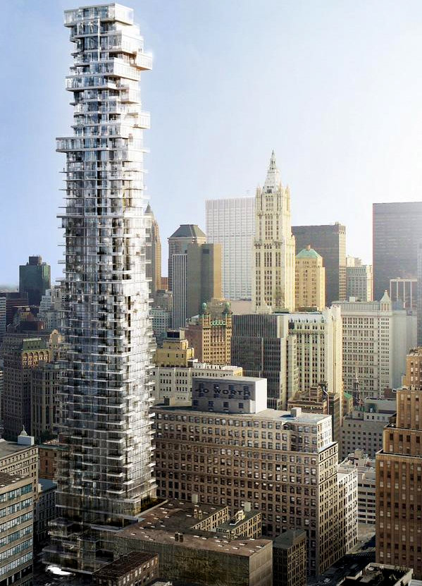 Rising In NYC: 60-Story "Jenga" Tower - Joe.My.God.