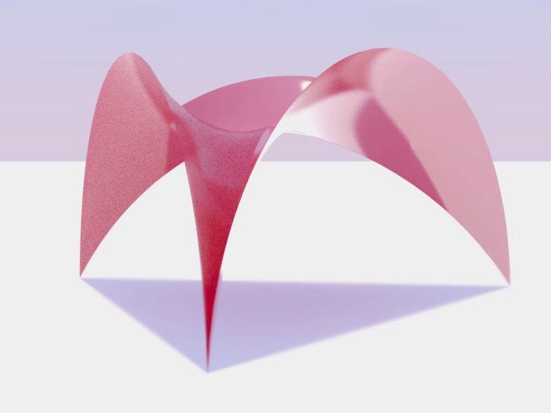 Saddle Shape Practice #1 - Grasshopper | Dana Krystle's online portfolio